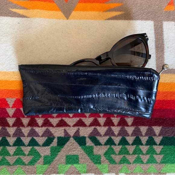 Accessories | Vintage Eel Skin Glasses Case | Poshmark